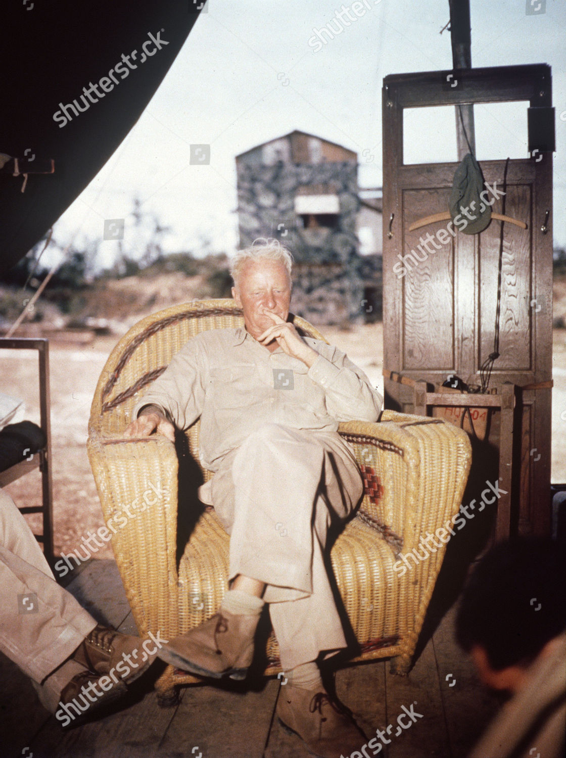 Admiral Chester Nimitz 18851966 Tent Guam Editorial Stock Photo - Stock ...