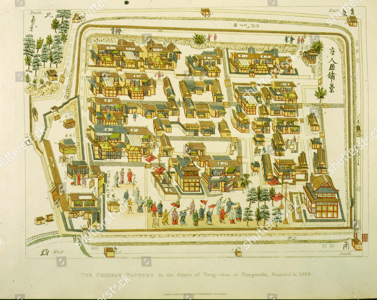 Plan Chinese Factory Founded 1688 Teng Editorial Stock Photo - Stock ...
