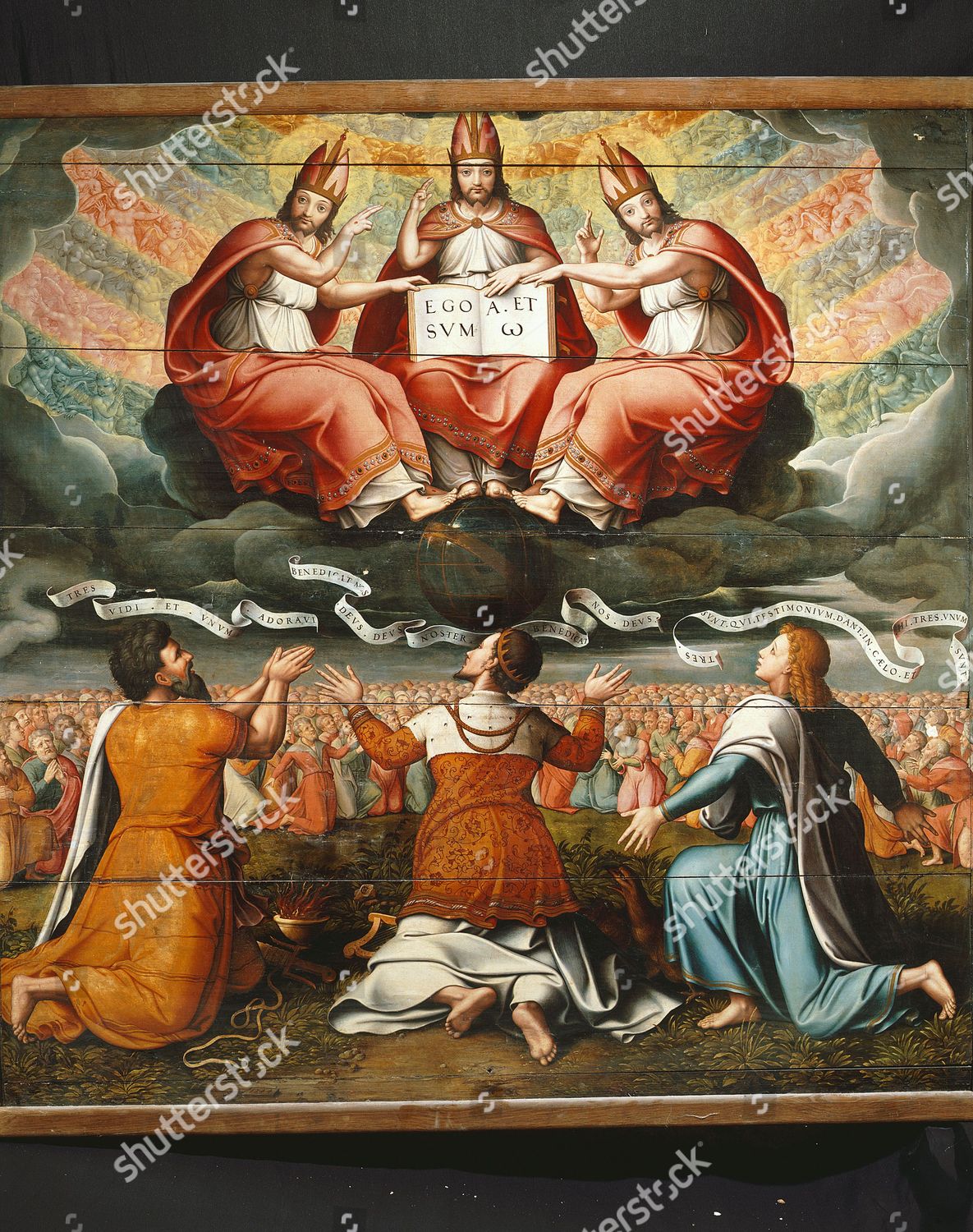 ADORATION HOLY TRINITY BY ABRAHAM SWORD Editorial Stock Photo - Stock ...