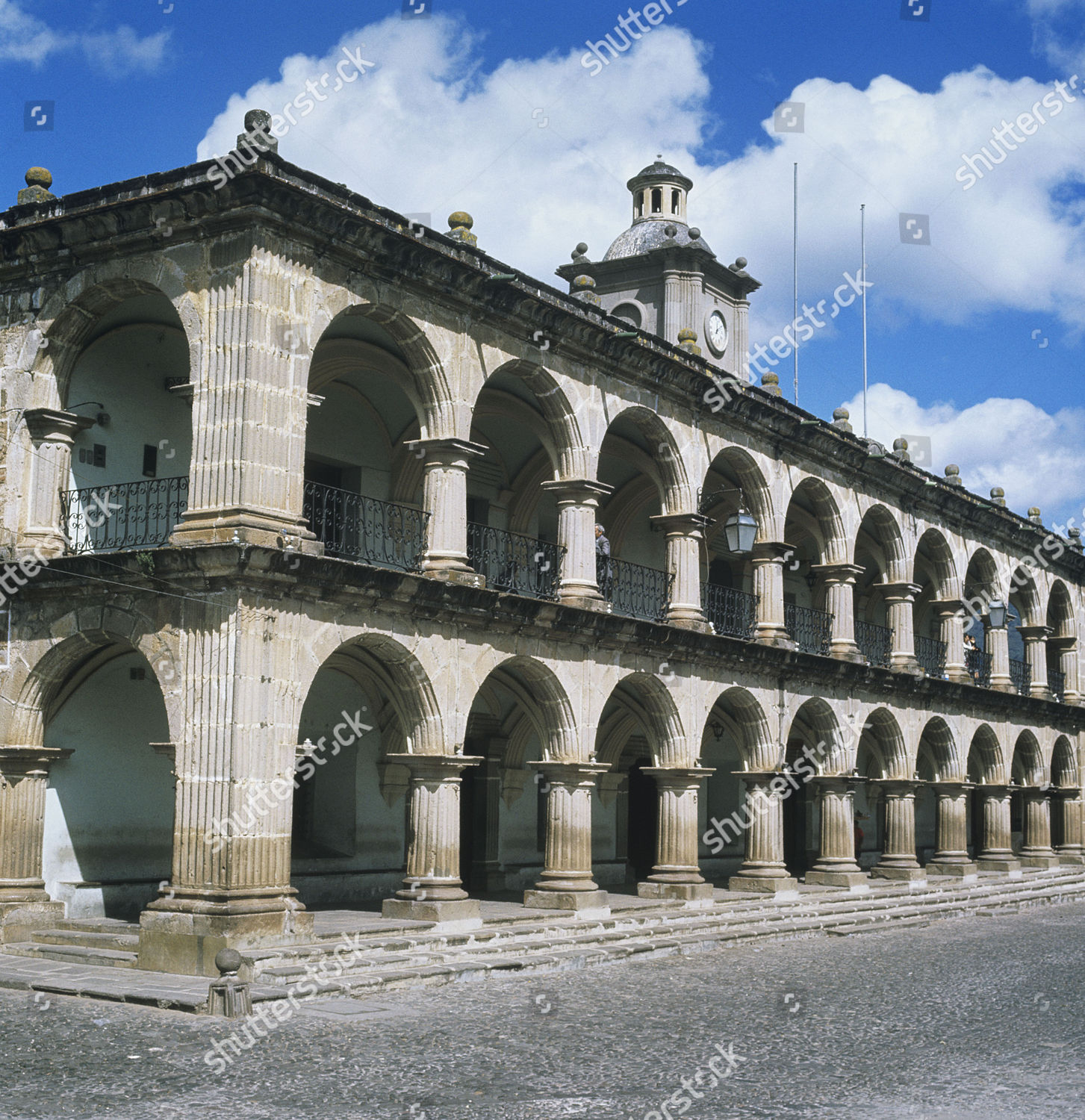 Palacio De Ayuntamiento Town Hall Colonial Editorial Stock Photo ...