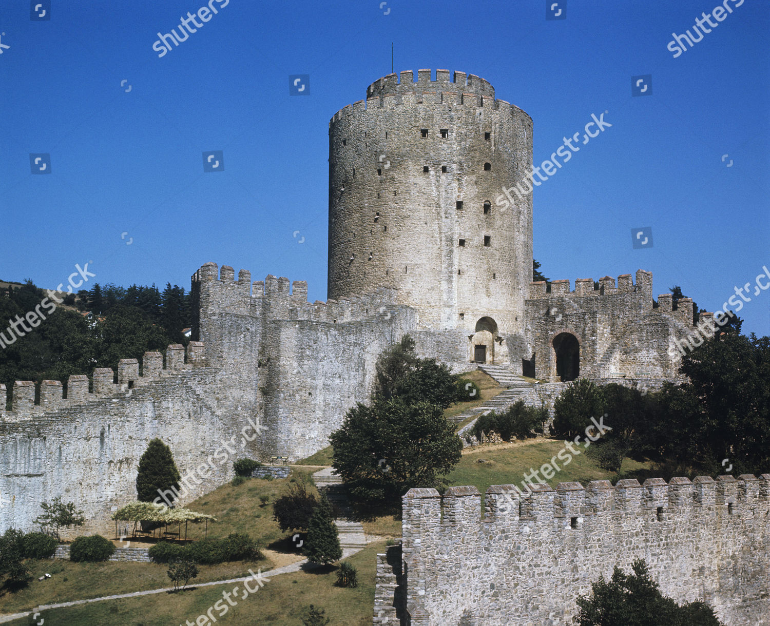 RUMELI HISAR BUILT BY SULTAN MEHMET Editorial Stock Photo - Stock Image ...