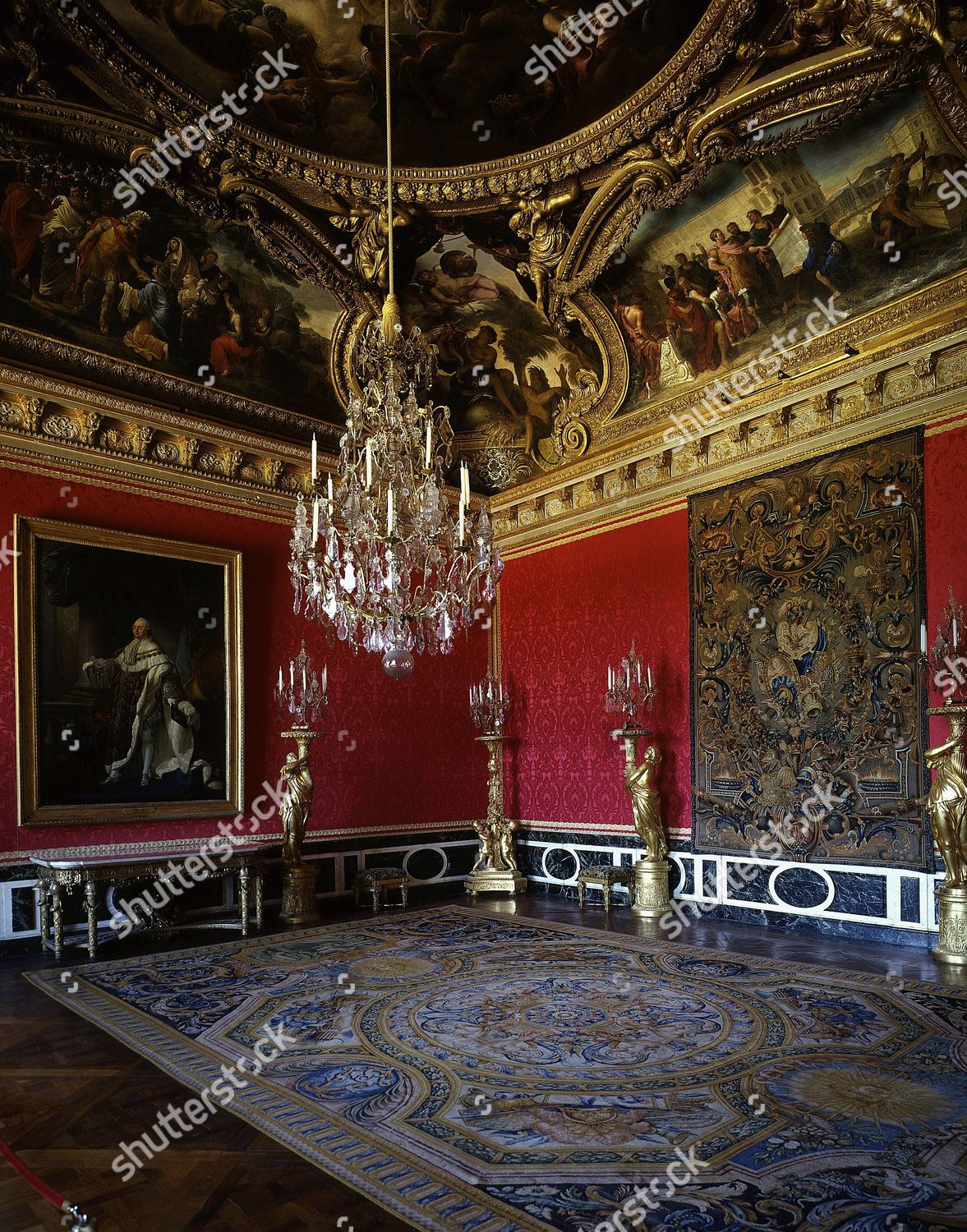 Salon Apollo Late 17th Century State Editorial Stock Photo - Stock ...