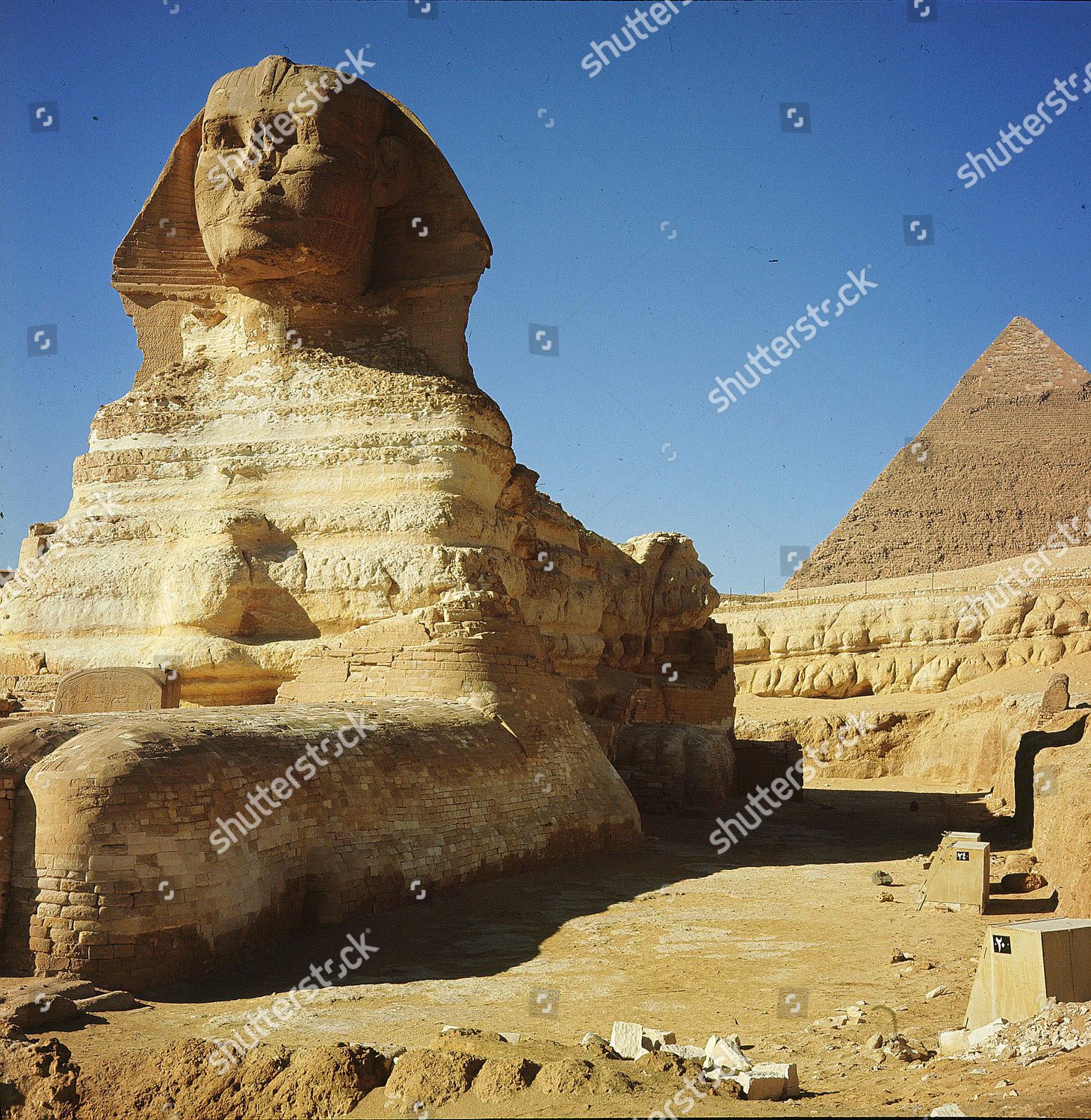 Great Sphinx Pyramid Khephren 26132494 Bc Editorial Stock Photo - Stock ...