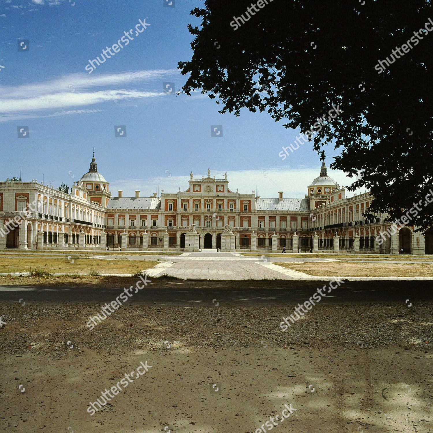 Main Facade Royal Palace Built 18th Editorial Stock Photo - Stock Image ...