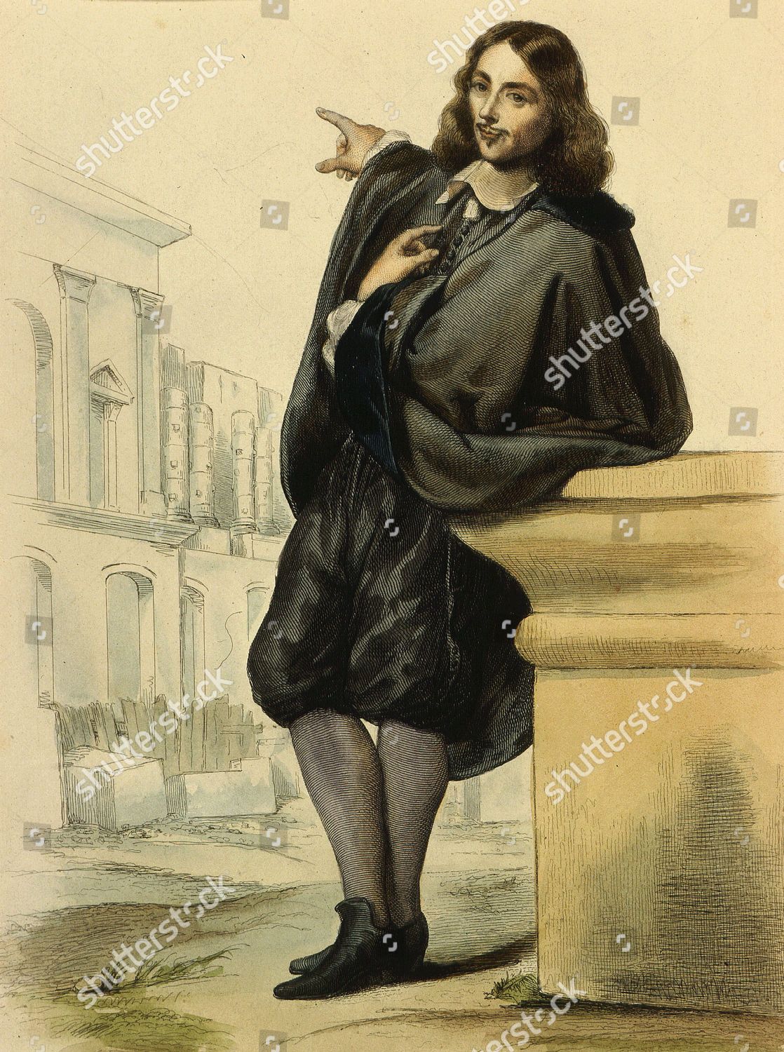 Claude Perrault 161388 French Physician Architect Editorial Stock Photo ...