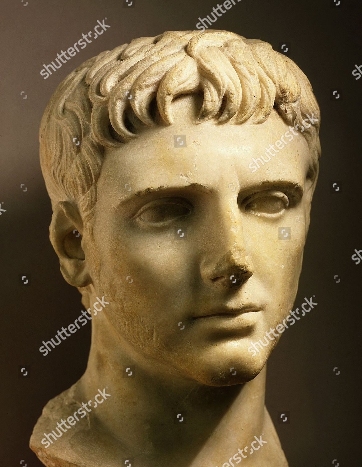 Augustus Known Octavian 63 Bc 14 Editorial Stock Photo - Stock Image ...