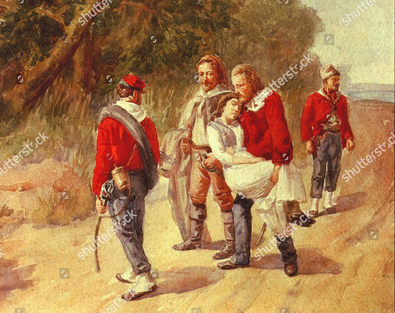 Giuseppe Garibaldi 180782 Italian Patriot Hero Editorial Stock Photo ...