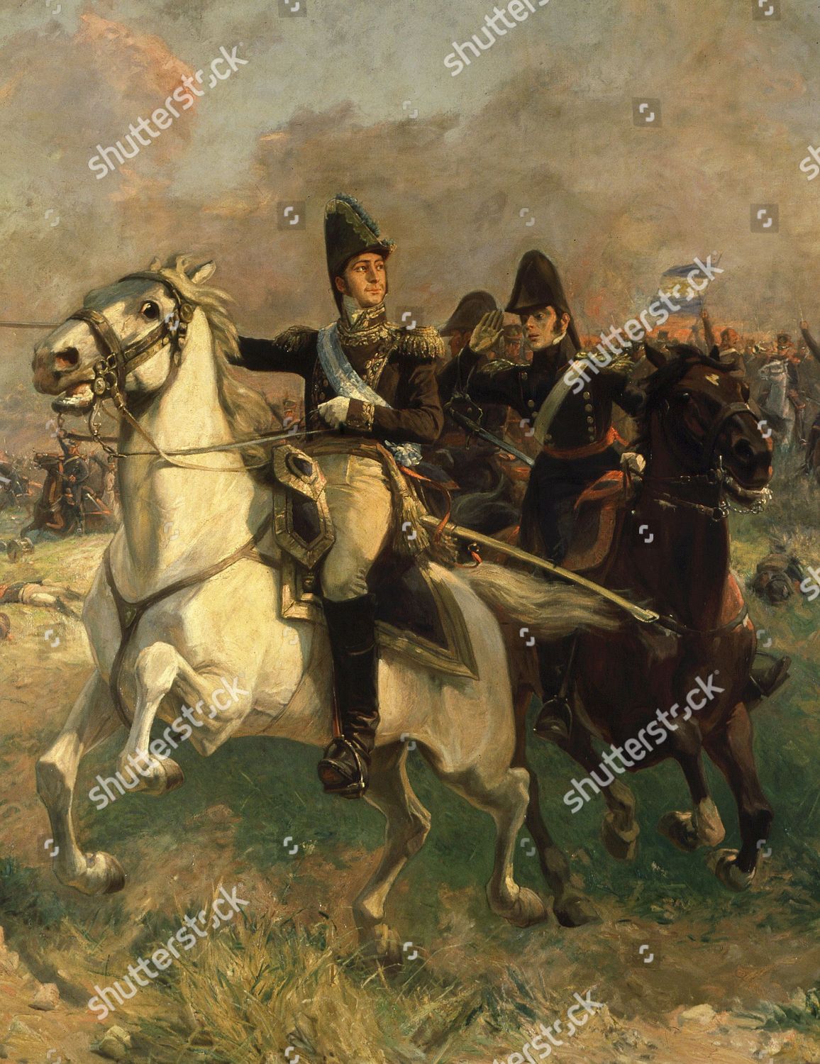 Carlos Maria Del Alvear 17891852 Argentinian Editorial Stock Photo ...