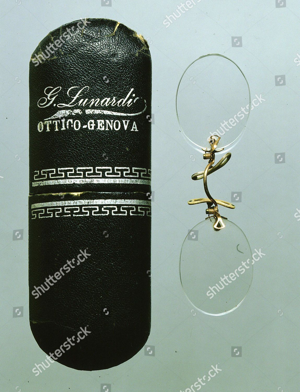 Pince Nez Spectacles Glasses By Lunardi Editorial Stock Photo - Stock ...