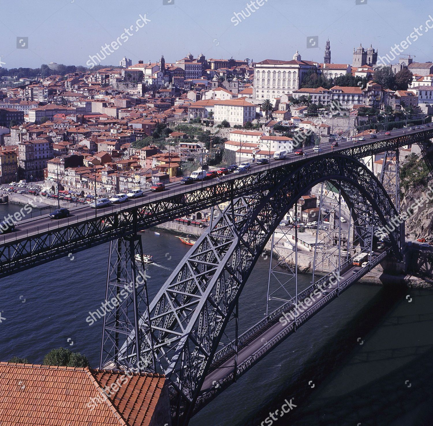 Portugal Dom Luis Bridge Built 1886 Editorial Stock Photo - Stock Image ...