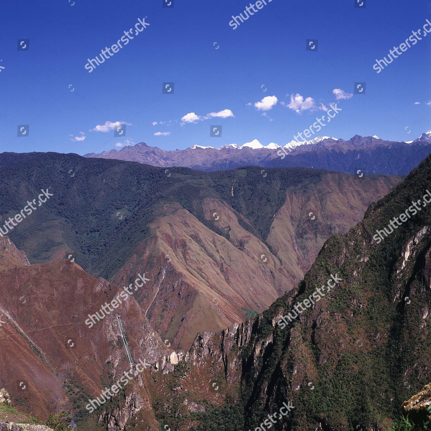 Peru Valley Andes Mountains Editorial Stock Photo - Stock Image ...