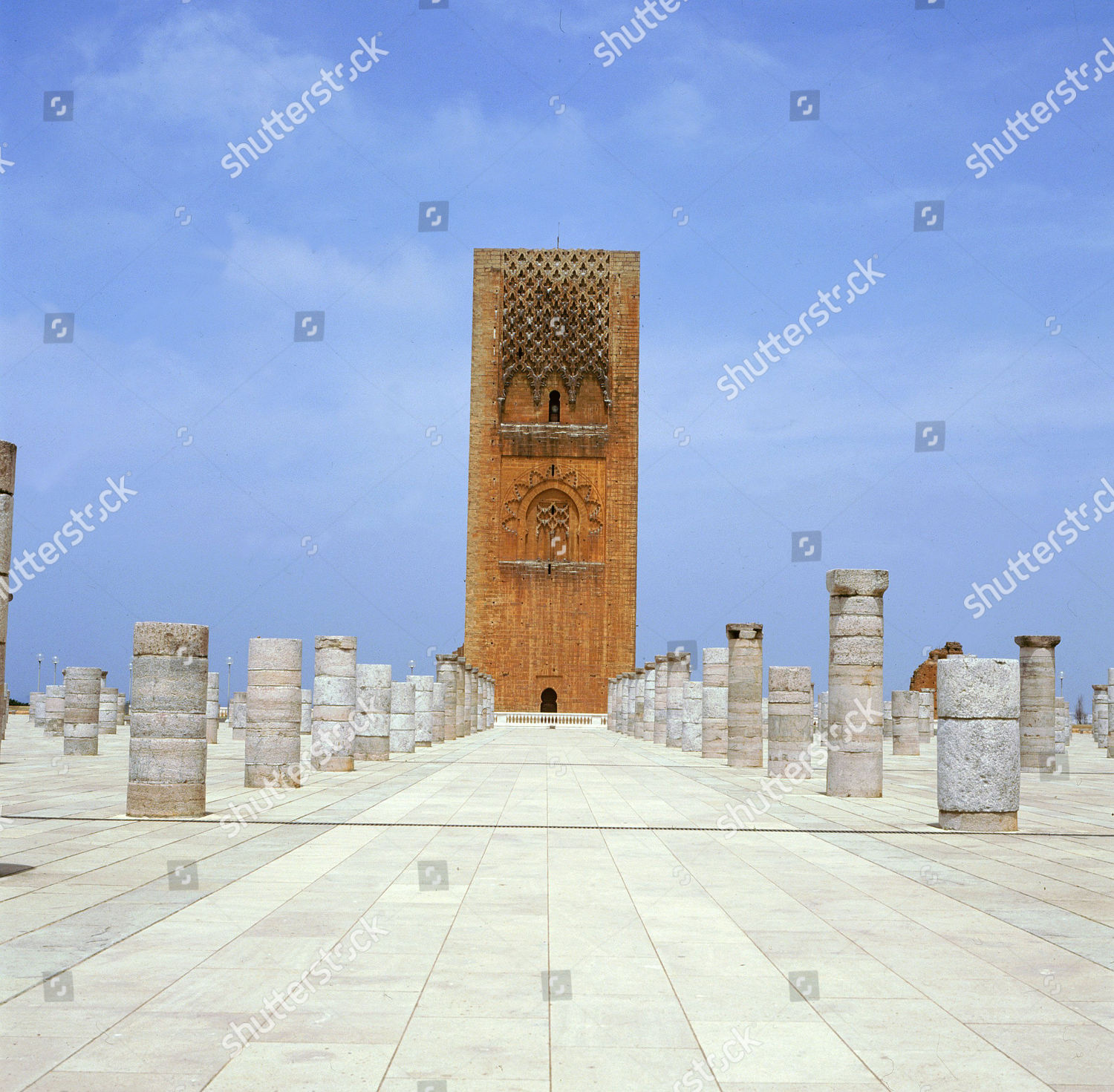 Morocco Mosque Ruins Rabat Morocco Editorial Stock Photo - Stock Image ...