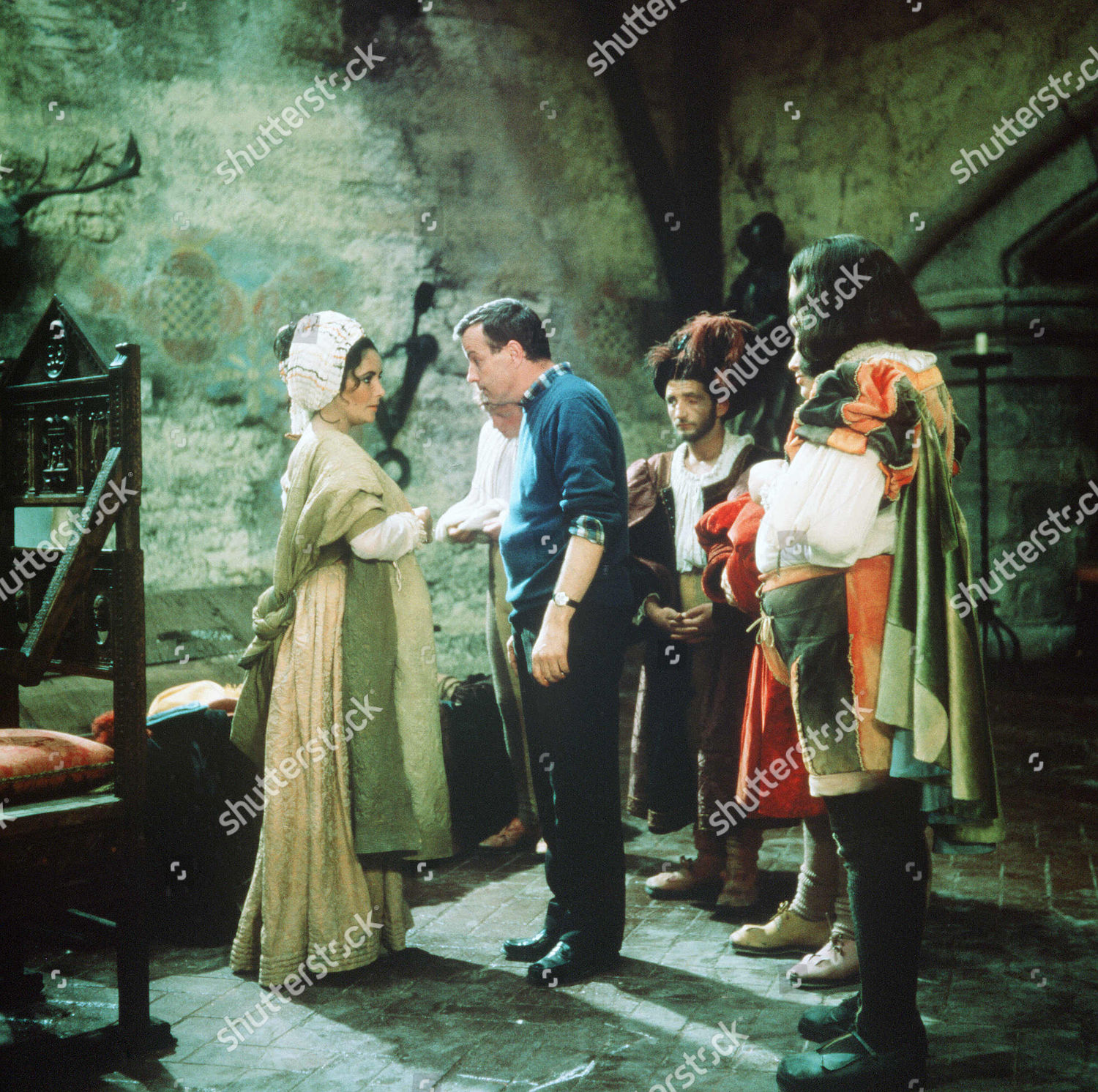 Franco Zeffirelli Elizabeth Taylor Editorial Stock Photo - Stock Image ...