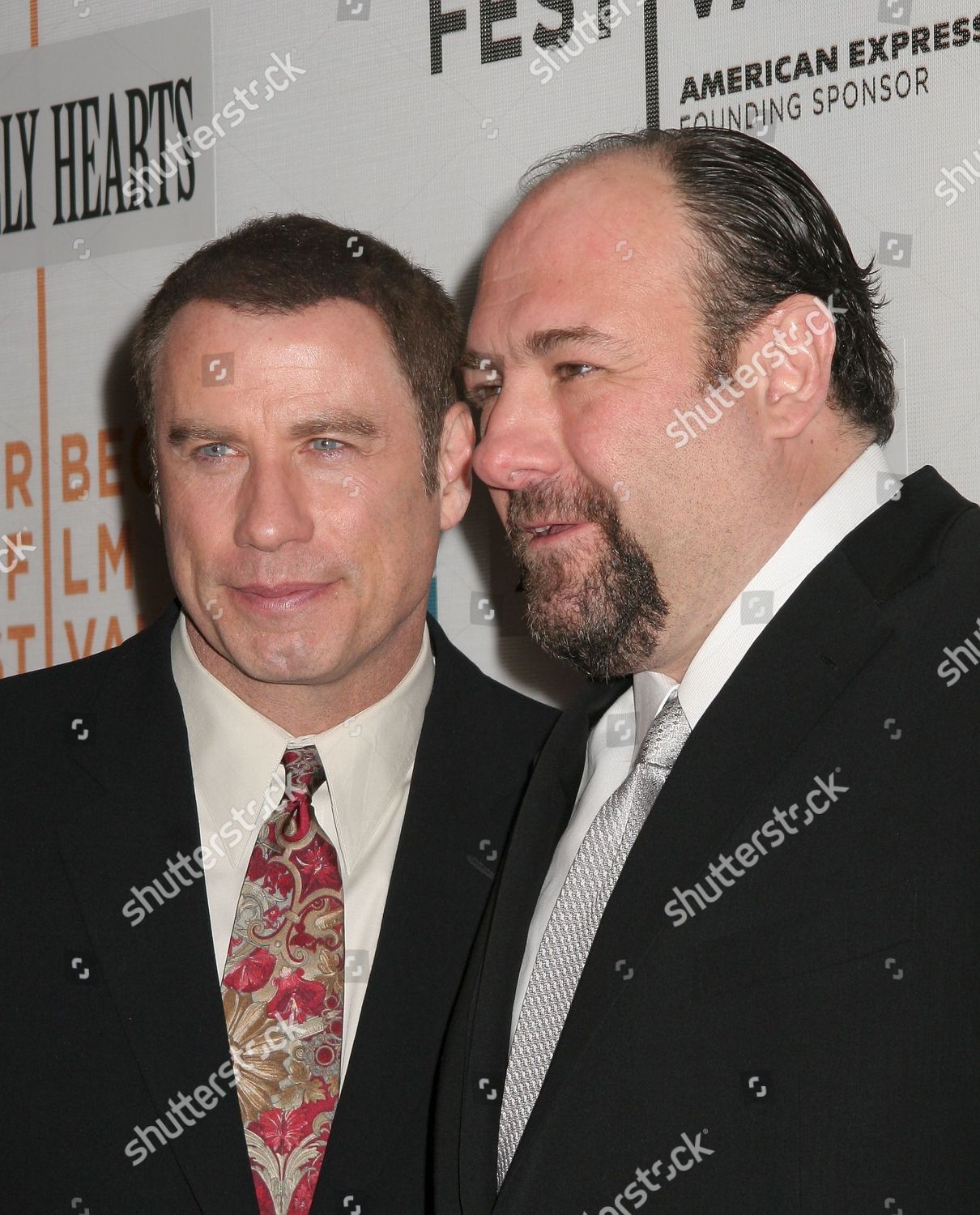 John Travolta James Gandolfini Editorial Stock Photo - Stock Image ...