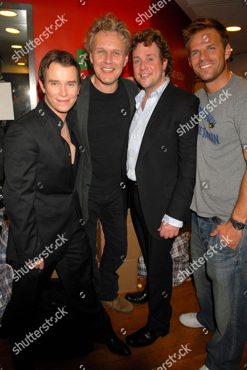 Stephen Gately Anthony Head Michael Ball Editorial Stock Photo - Stock ...