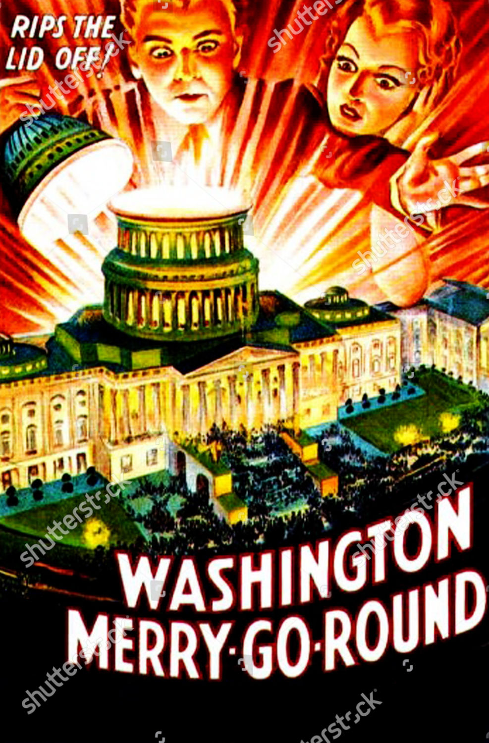 Washington Merry Go Around 1932 Editorial Stock Photo - Stock Image ...