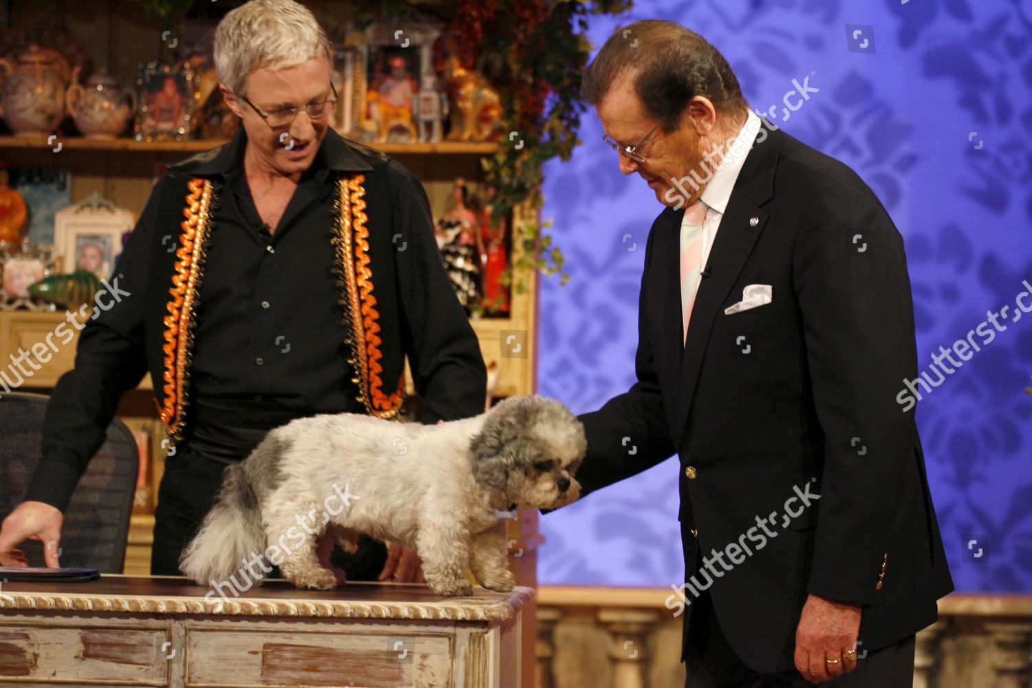 Paul Ogrady Buster Roger Moore Editorial Stock Photo - Stock Image ...