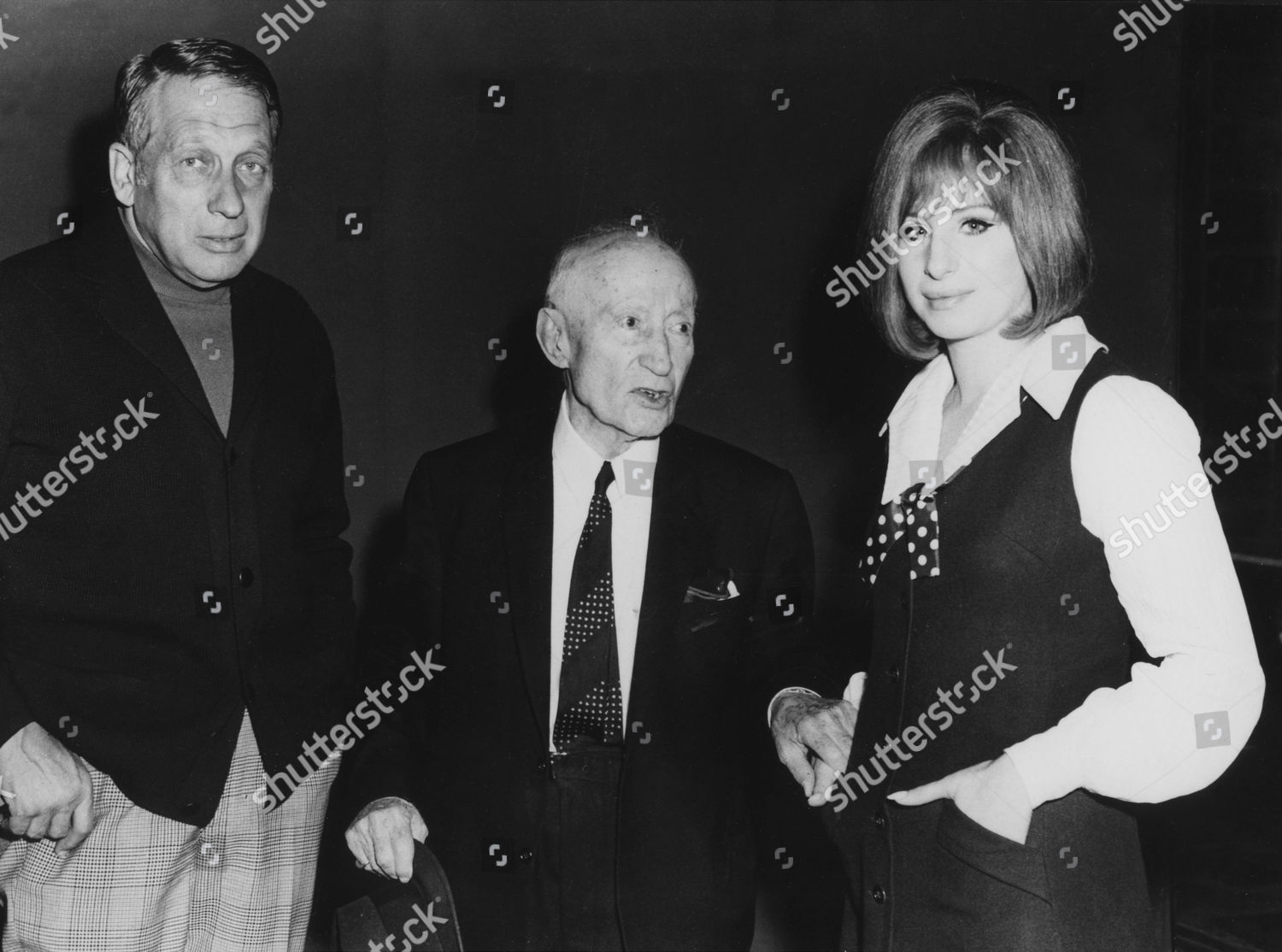 Howard Koch Adolf Zuckor Barbra Streisand Editorial Stock Photo - Stock ...