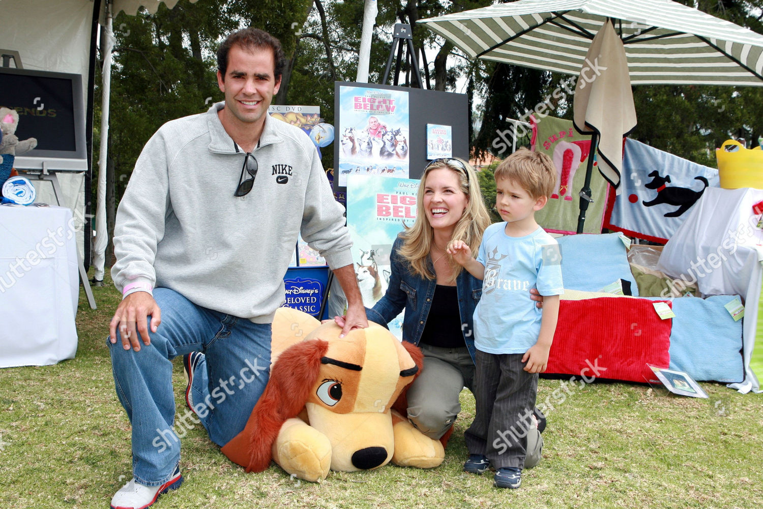 Pete Sampras Wife Brigette Wilson Son Editorial Stock Photo - Stock ...