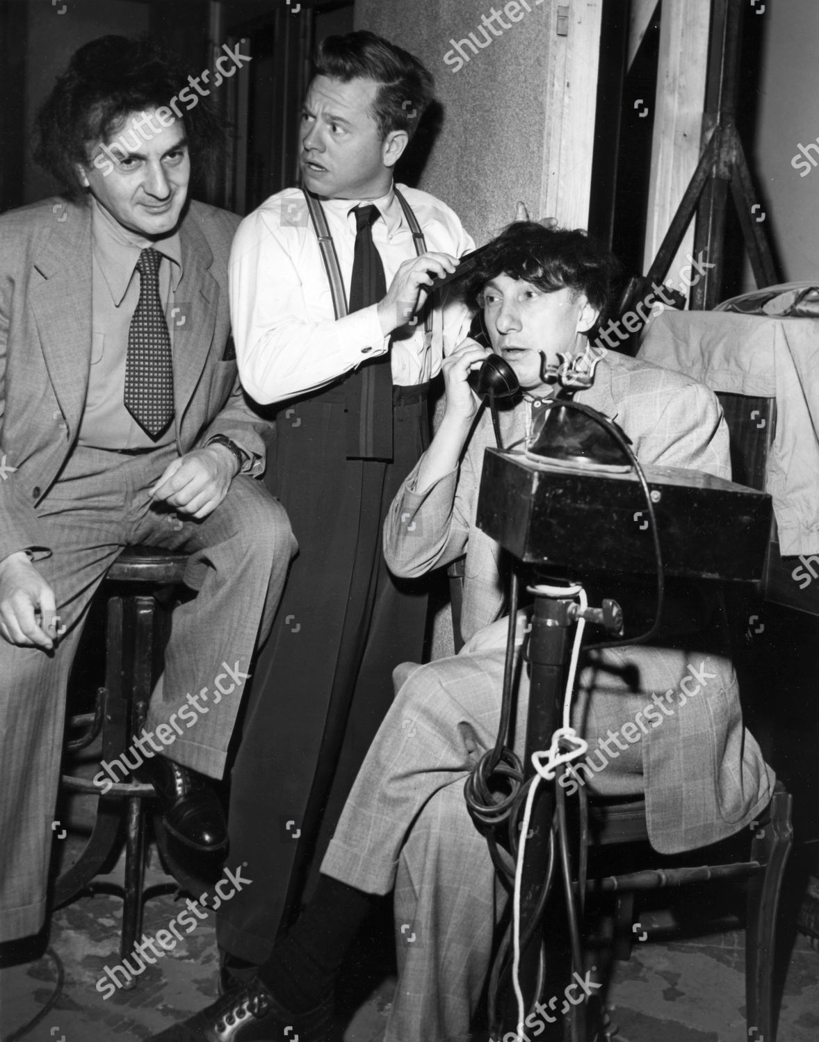 George Stoll Mickey Rooney Nick Castle Editorial Stock Photo - Stock ...
