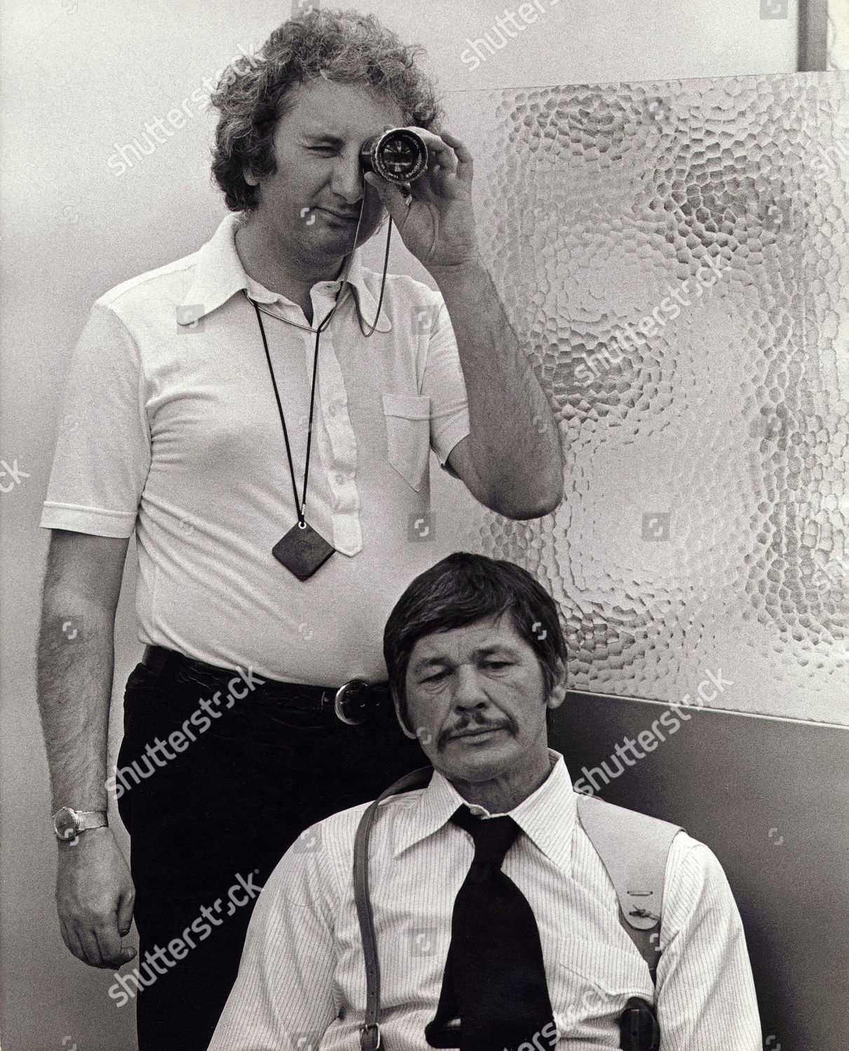 Michael Winner Charles Bronson Editorial Stock Photo - Stock Image ...