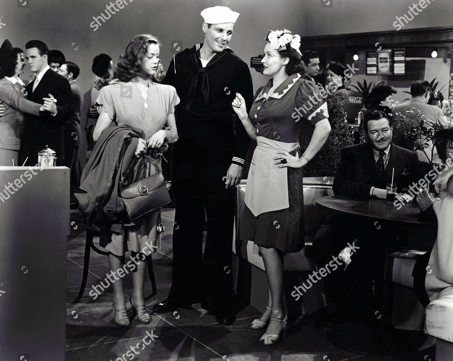 Simone Simon James Ellison Dorothy Granger Editorial Stock Photo ...