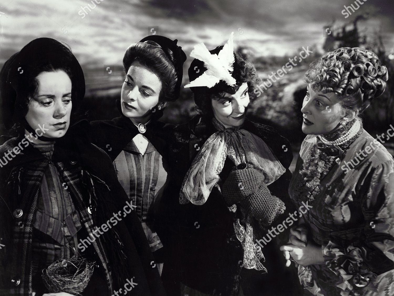 Elsa Lanchester Ida Lupino Edith Barrett Editorial Stock Photo - Stock ...