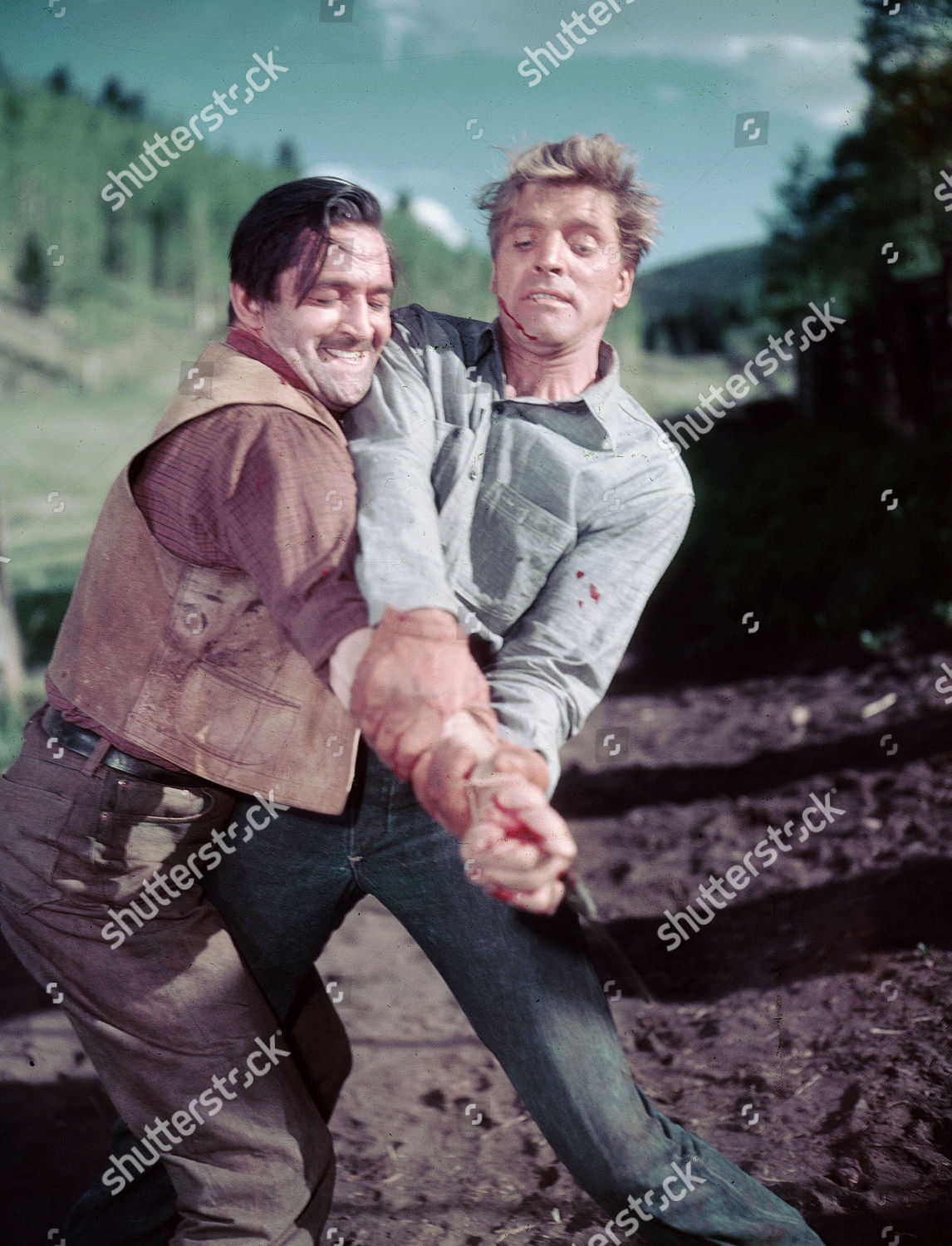Ted De Corsia Burt Lancaster Editorial Stock Photo - Stock Image ...