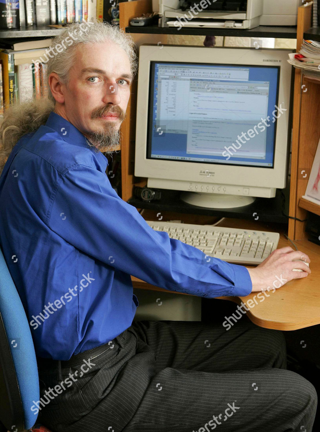 Computer Programmer Chris Simmons Collapsed Unconscious Editorial Stock ...