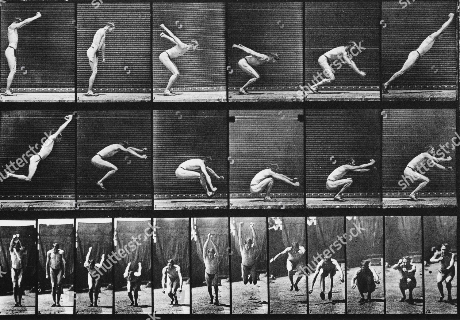 Eadweard Muybridge 1887 Editorial Stock Photo - Stock Image | Shutterstock