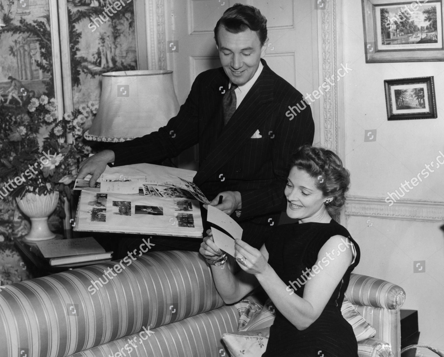Sir Michael Redgrave Rachel Kempson Editorial Stock Photo - Stock Image ...