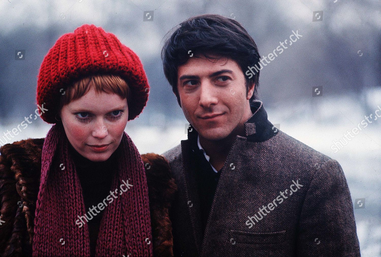 Mia Farrow Dustin Hoffman Editorial Stock Photo - Stock Image ...