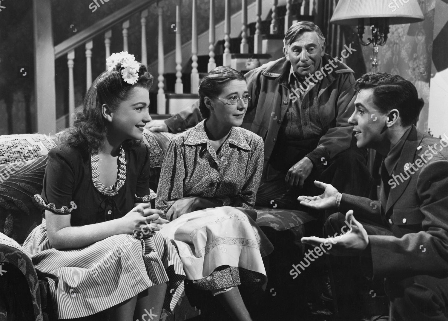 Anne Baxter Ruth Nelson Ray Collins Editorial Stock Photo - Stock Image ...