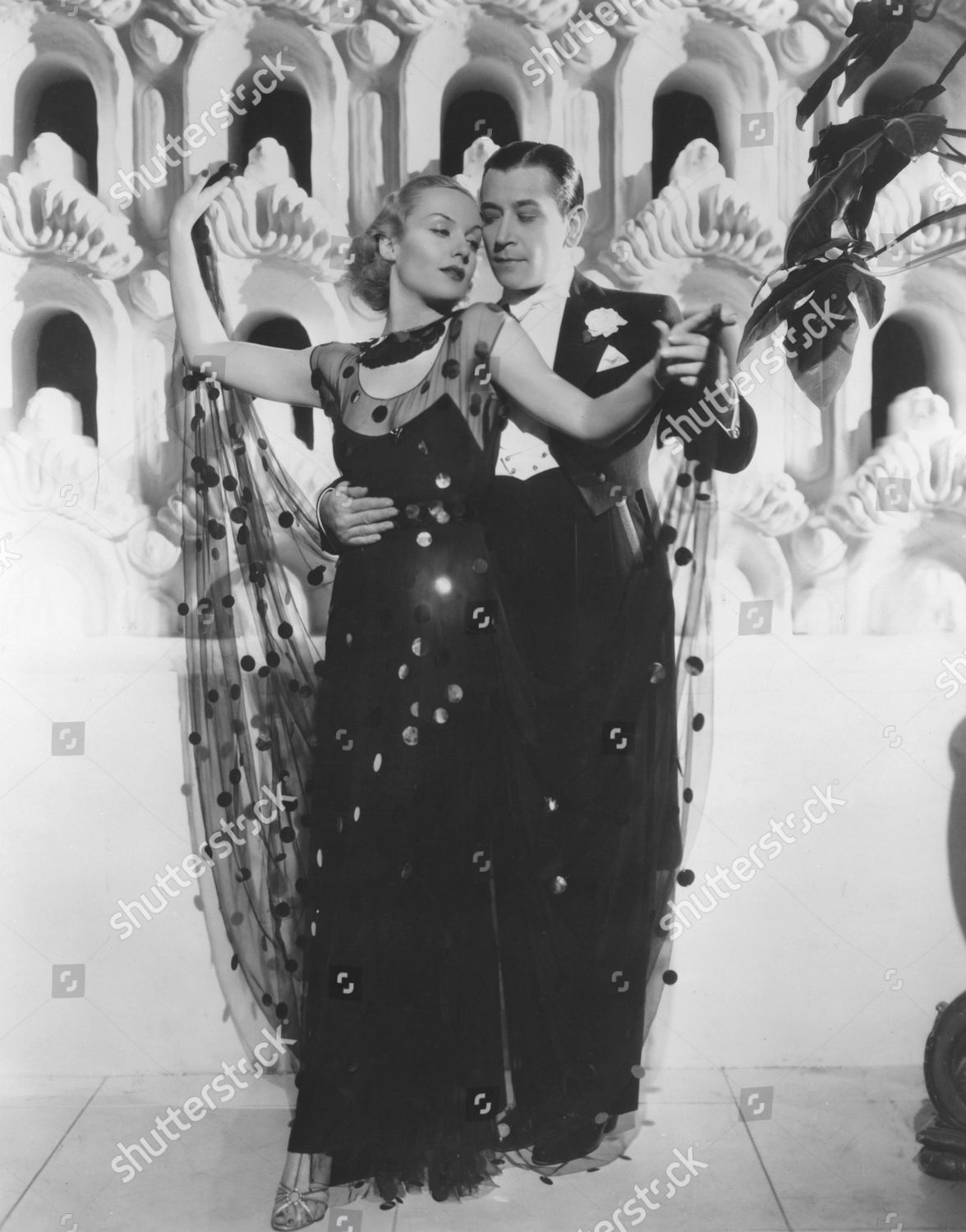 Carole Lombard George Raft Editorial Stock Photo - Stock Image ...