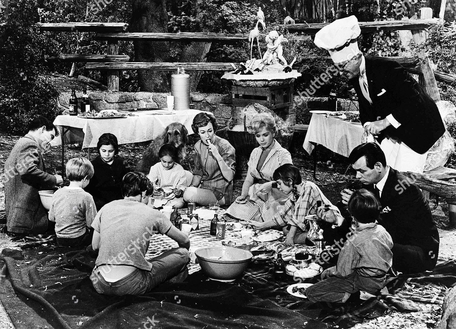 Cliff Robertson Barry Livingston Colleen Peters Editorial Stock Photo ...