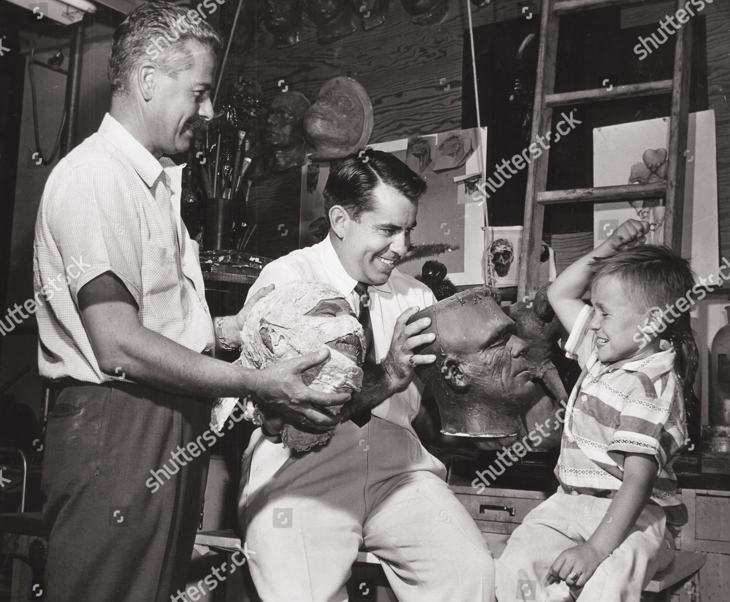 Jack Kevan Buddy Westmore Tim Hovey Editorial Stock Photo - Stock Image ...