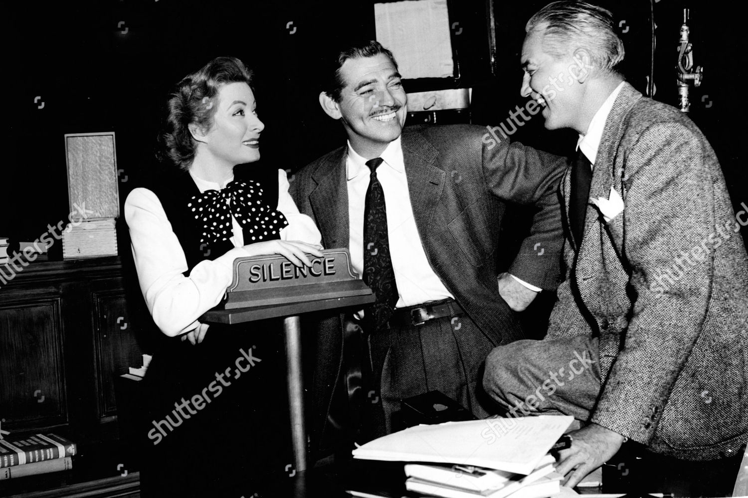 Greer Garson Clark Gable Victor Fleming Editorial Stock Photo - Stock ...