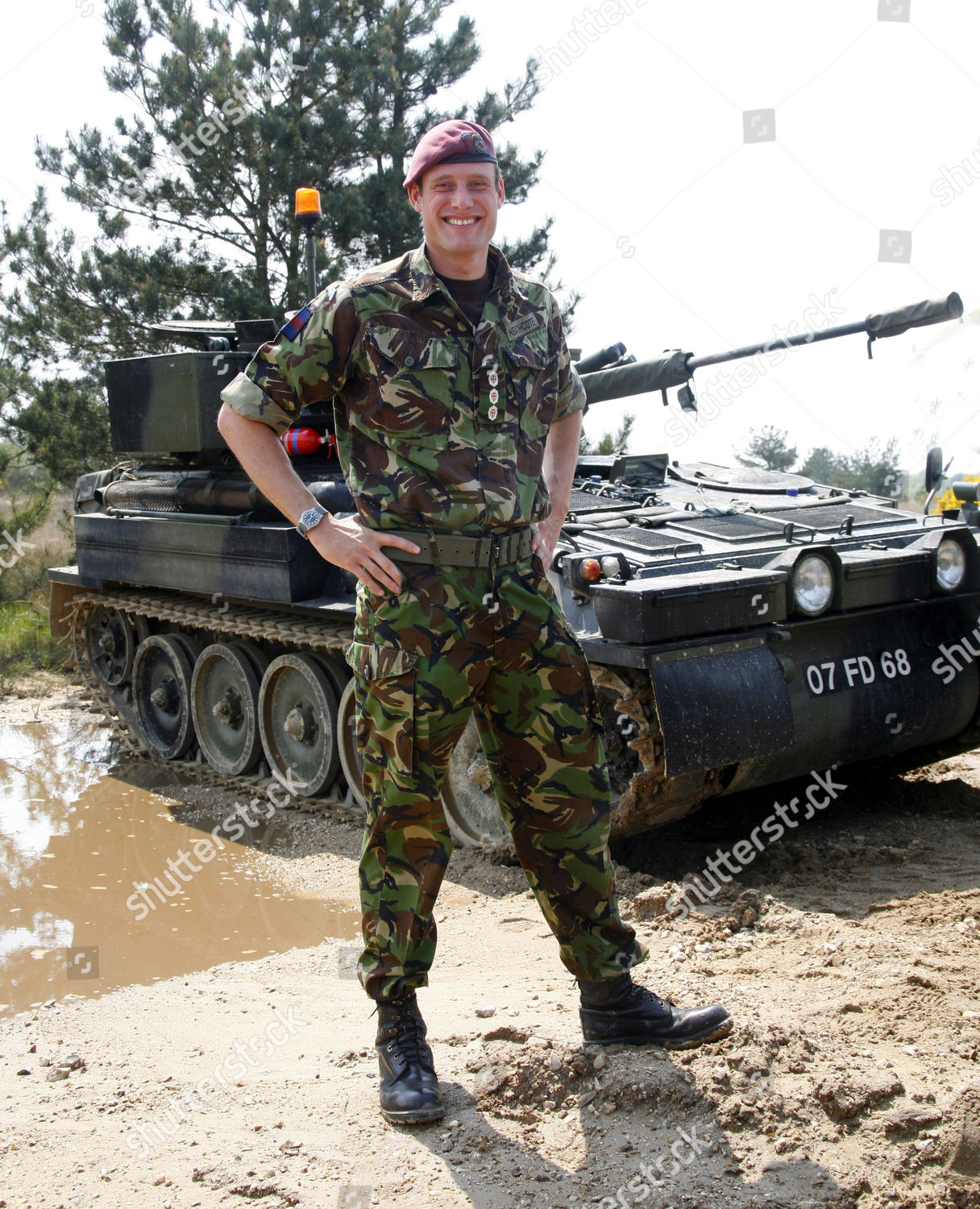 Captain Al Heathcote Household Cavalry Regiment Editorial Stock Photo ...