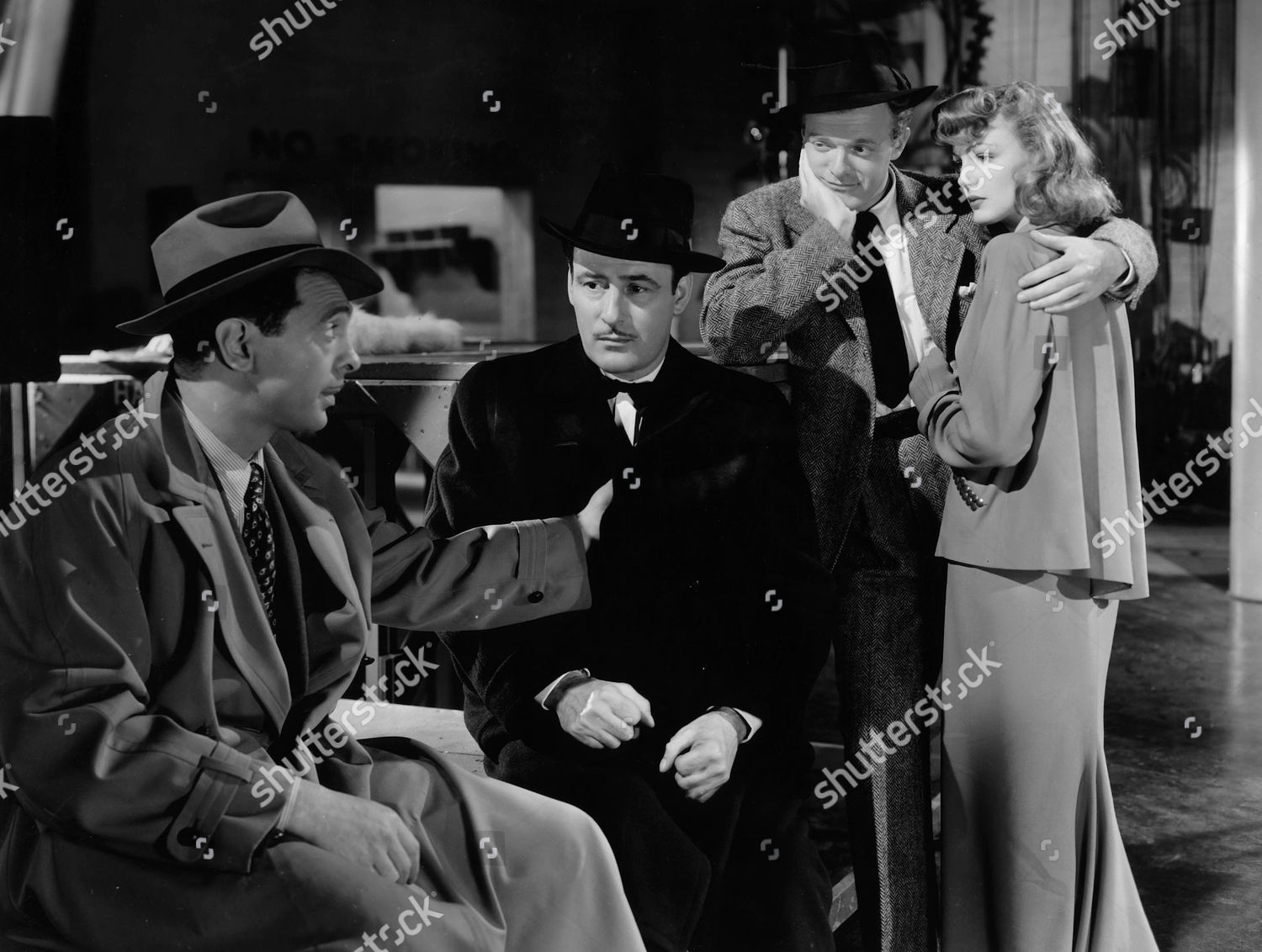 Sam Levene Tom Conway Van Heflin Editorial Stock Photo - Stock Image ...