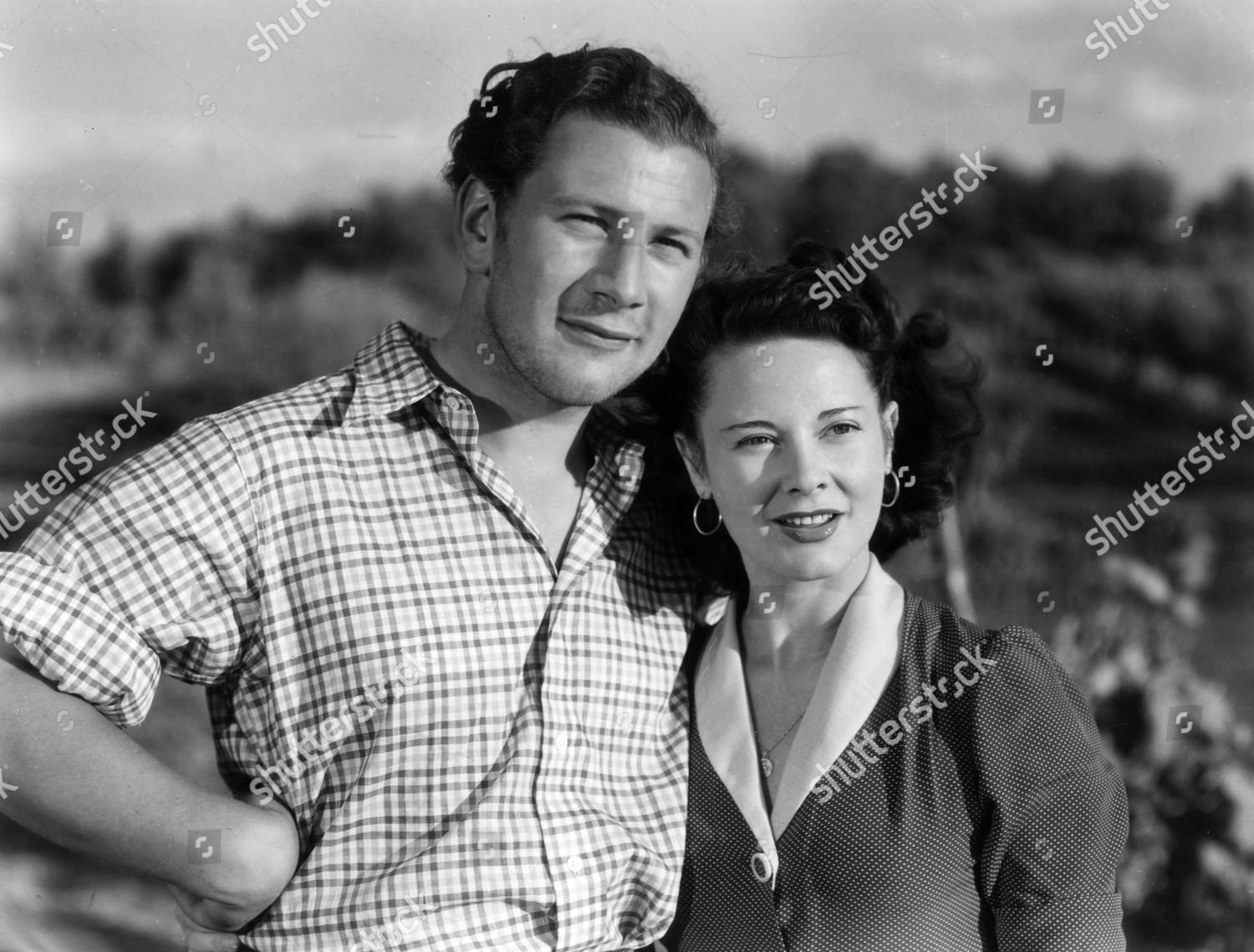 Peter Ustinov Maria Denis Editorial Stock Photo - Stock Image ...