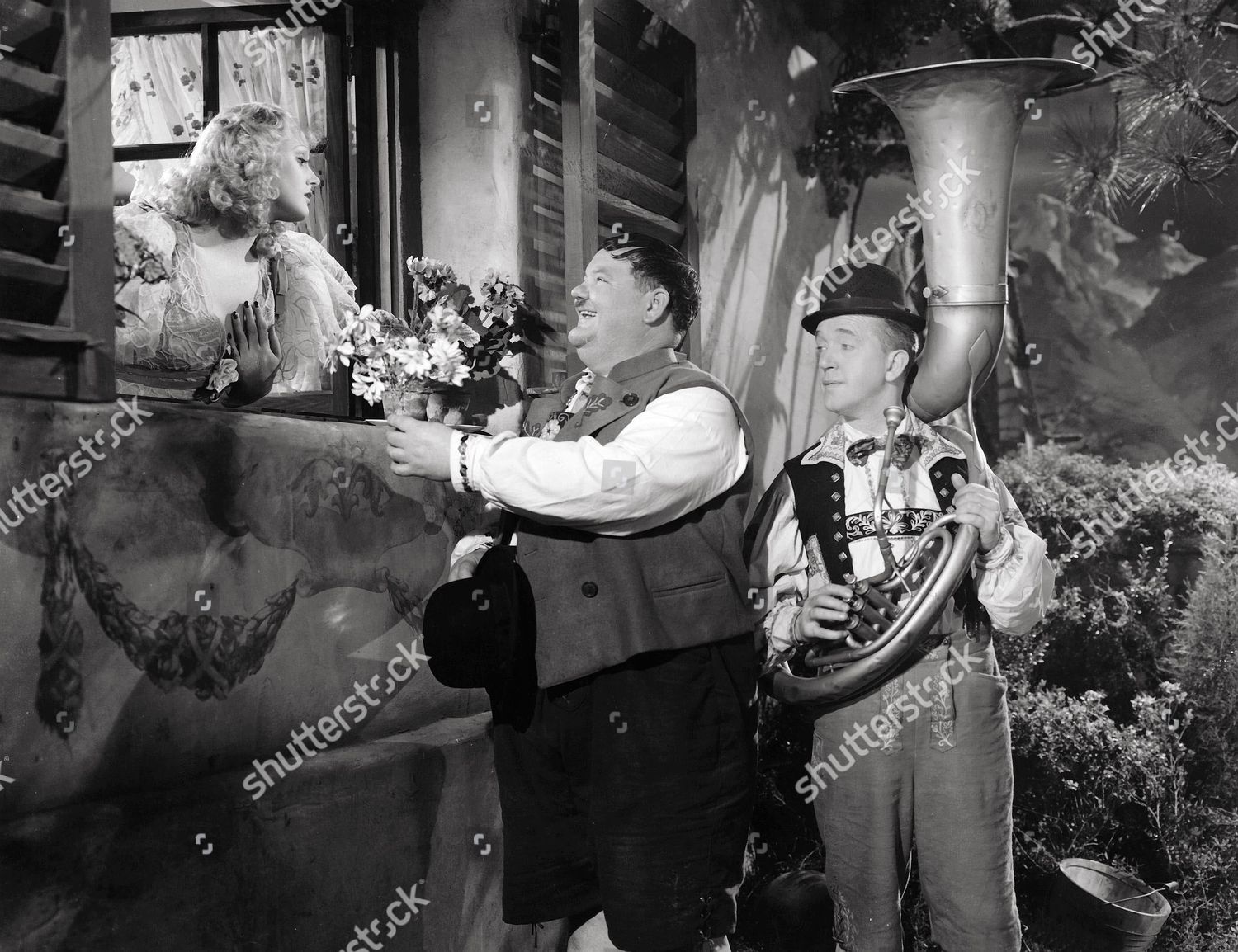 Laurel Hardy Della Lind Oliver Hardy Editorial Stock Photo - Stock ...