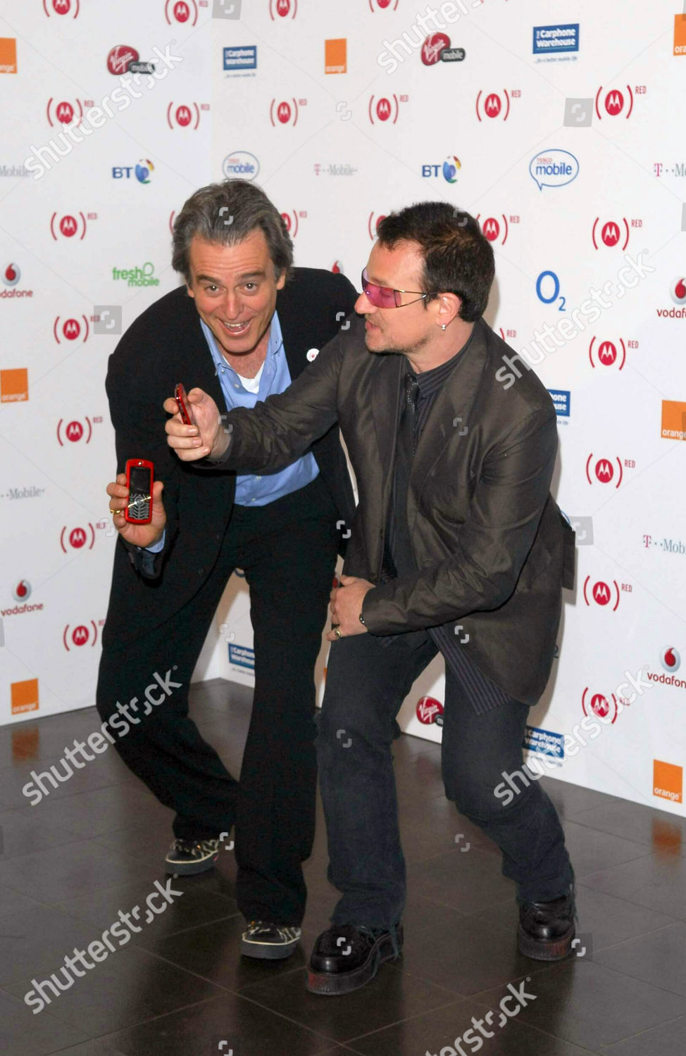 Bobby Shriver Bono Launch Red Version Editorial Stock Photo - Stock ...