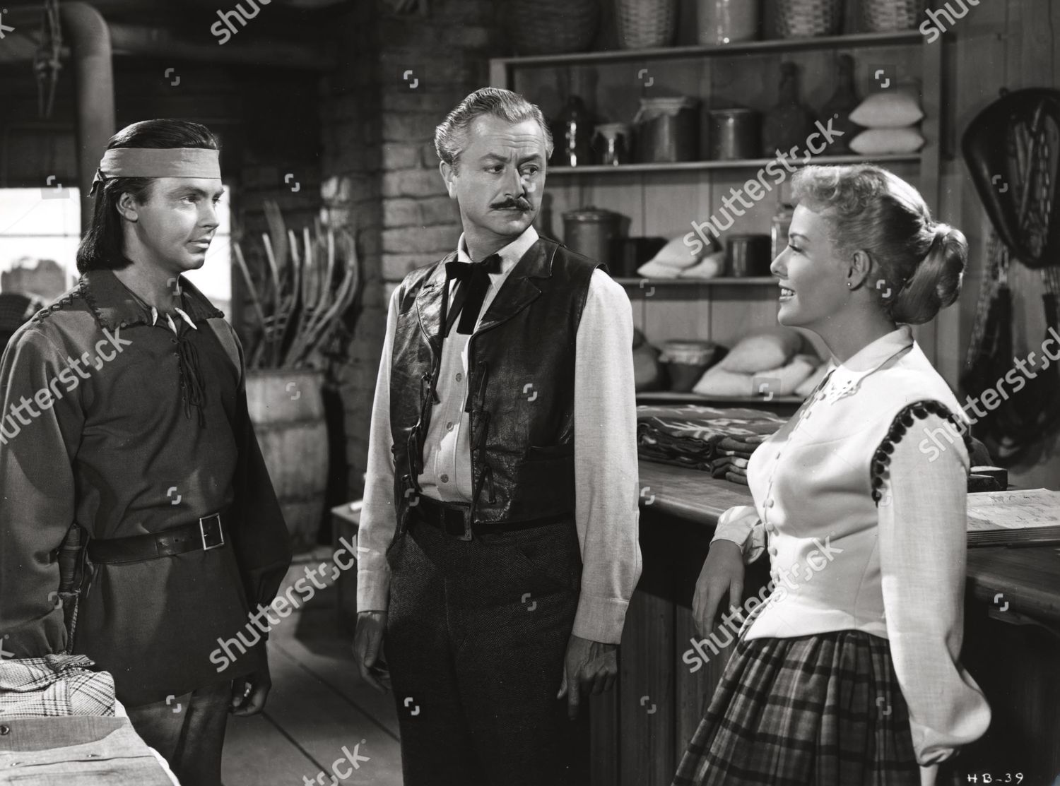 Jack Buetel Robert Young Janis Carter Editorial Stock Photo - Stock ...