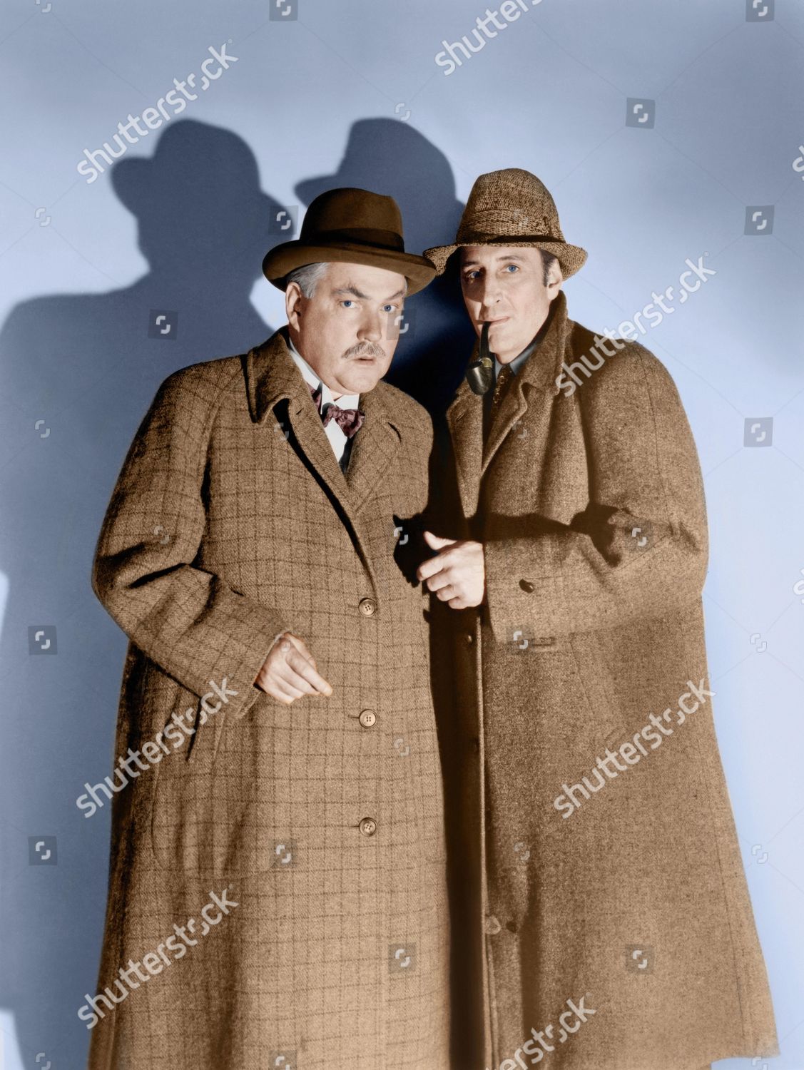 Nigel Bruce Basil Rathbone Editorial Stock Photo - Stock Image ...