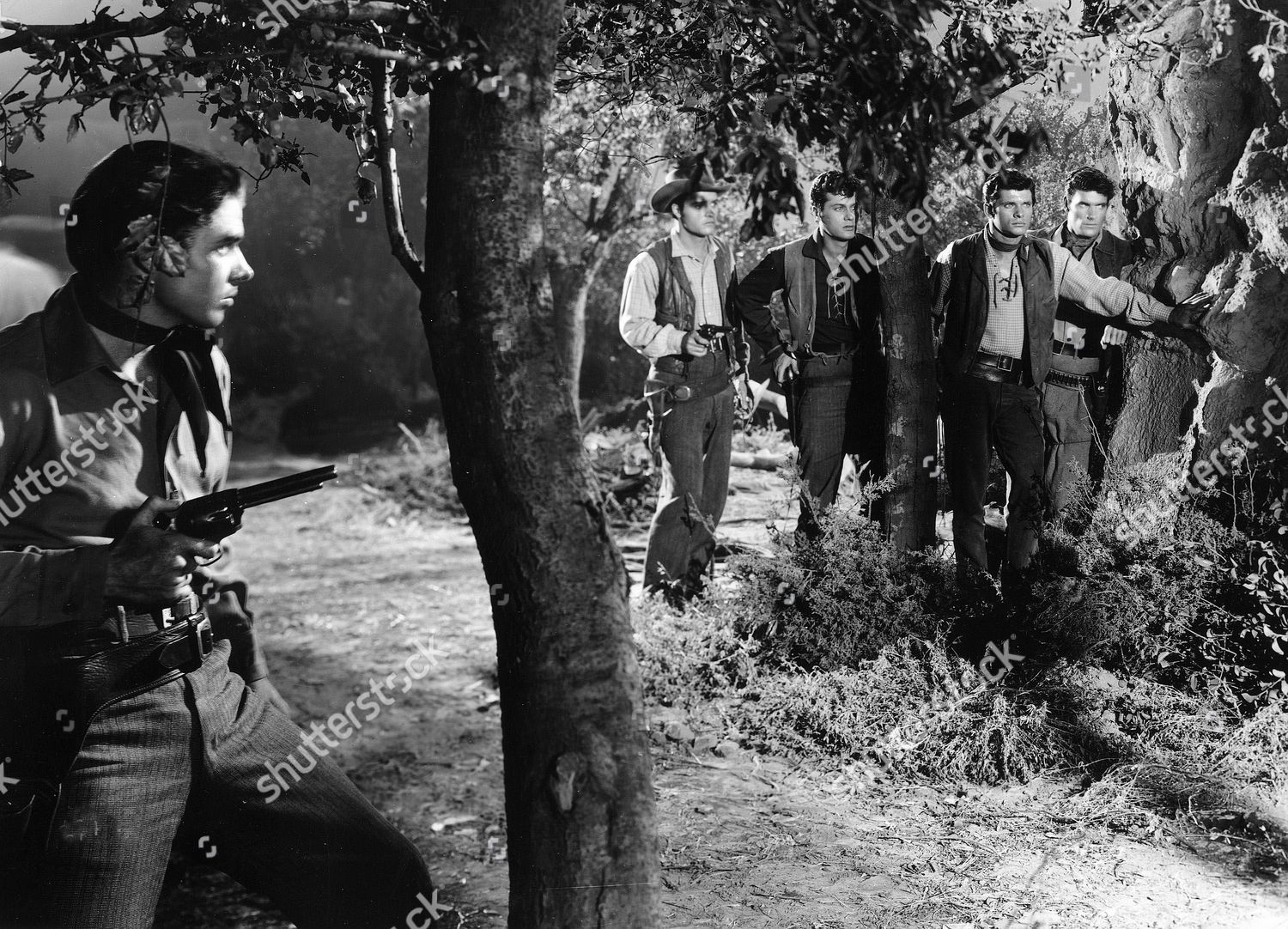 Audie Murphy Richard Long Tony Curtis Editorial Stock Photo - Stock ...