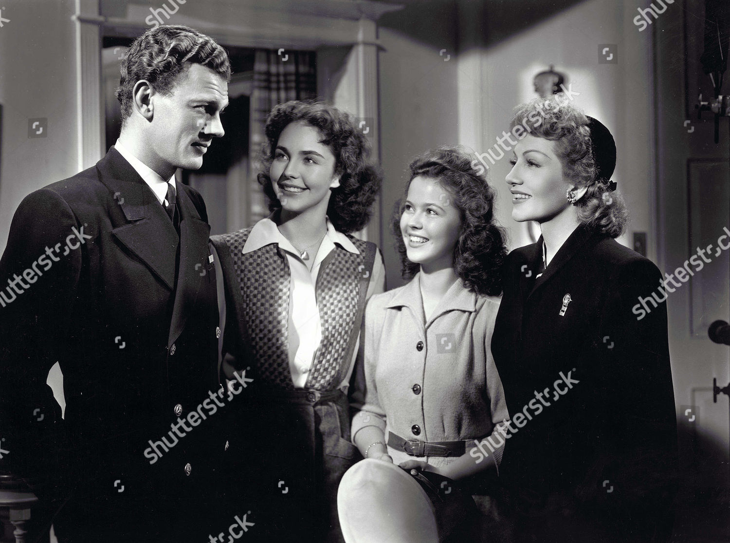 Joseph Cotten Jennifer Jones Shirley Temple Editorial Stock Photo ...