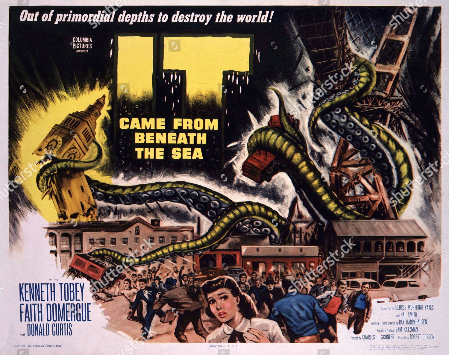 Came Beneath Sea 1955 Editorial Stock Photo - Stock Image | Shutterstock