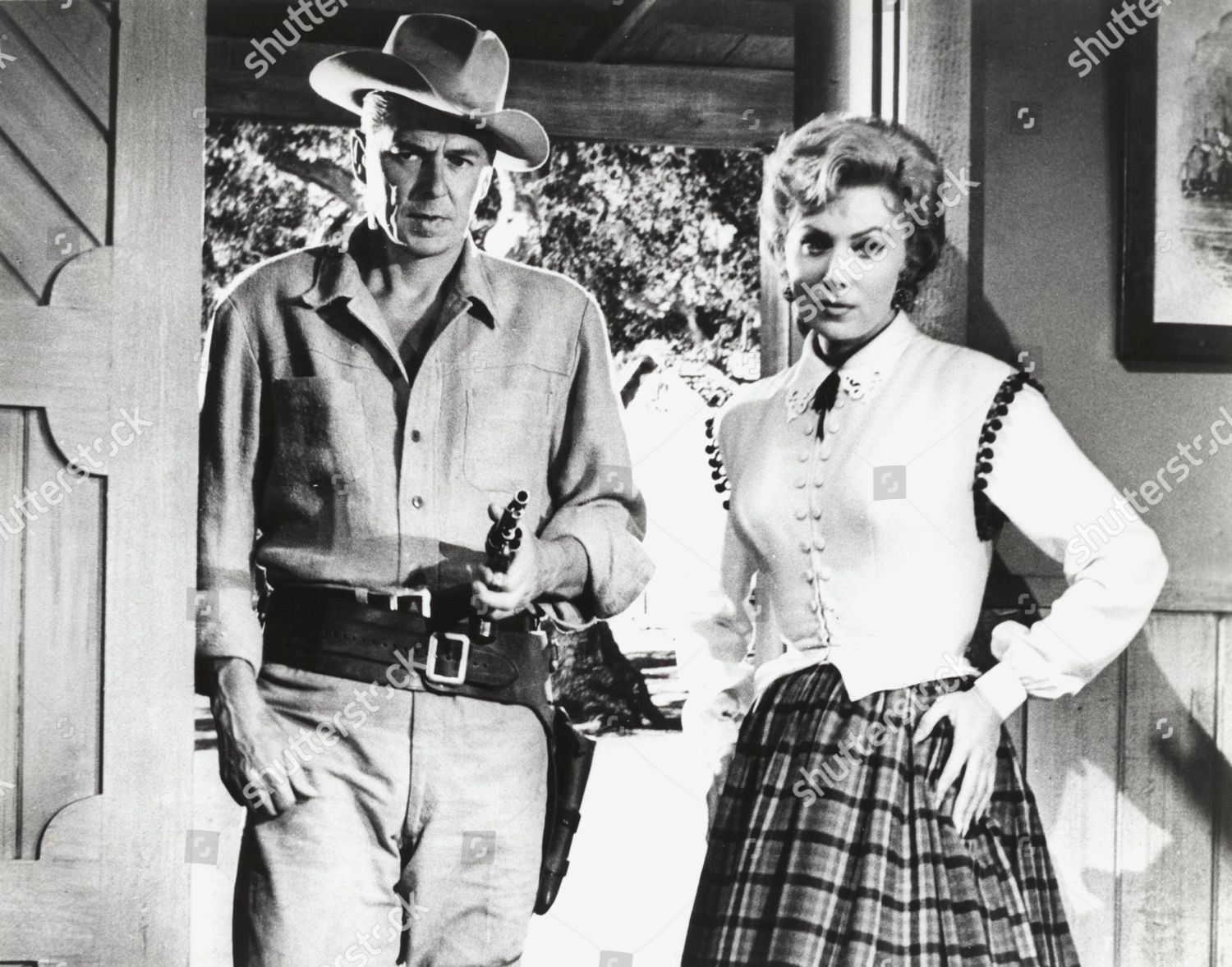 Ronald Reagan Rhonda Fleming Editorial Stock Photo - Stock Image ...