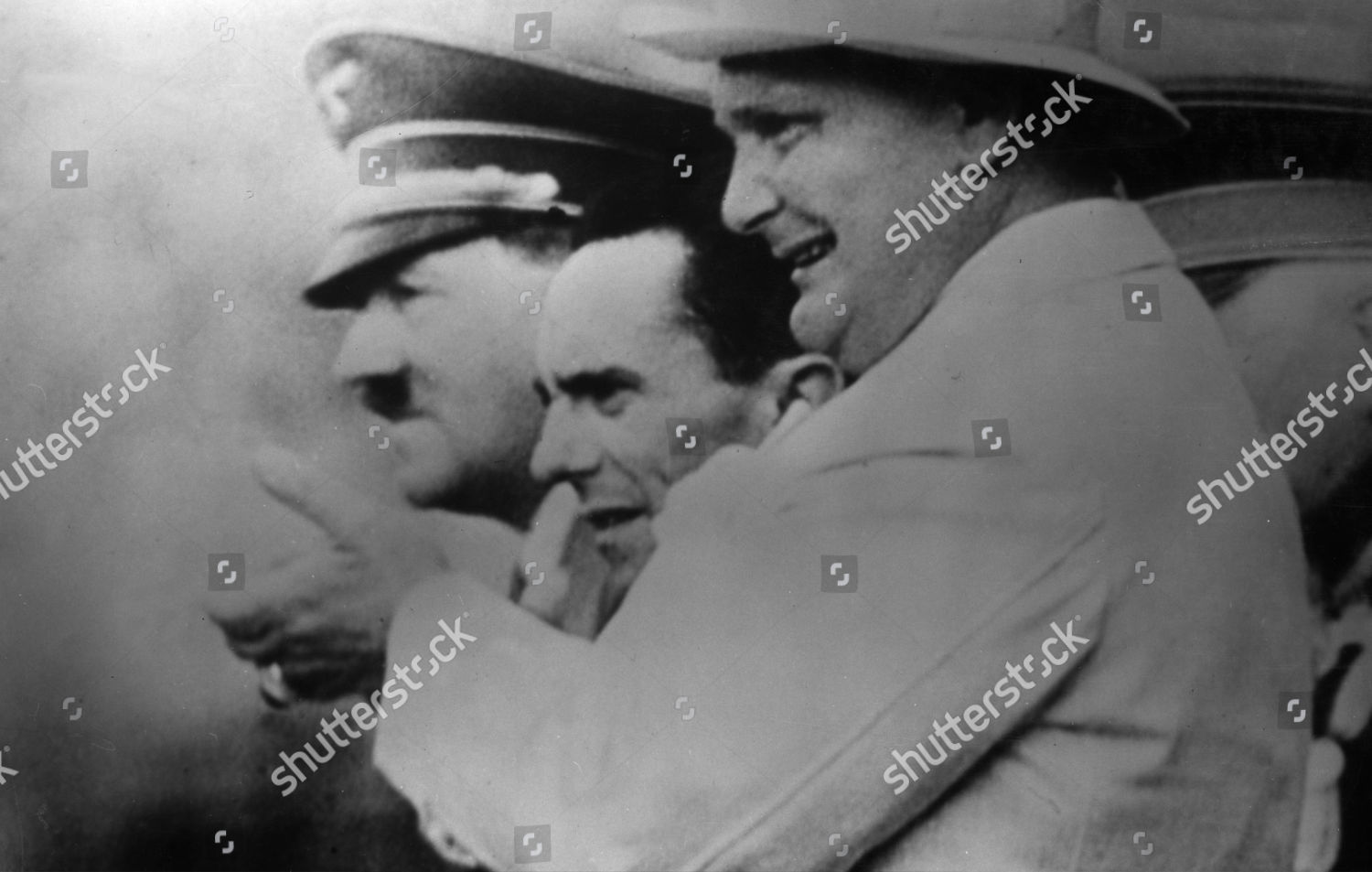 Adolf Hitler Joseph Goebbels Herman Goering Editorial Stock Photo ...