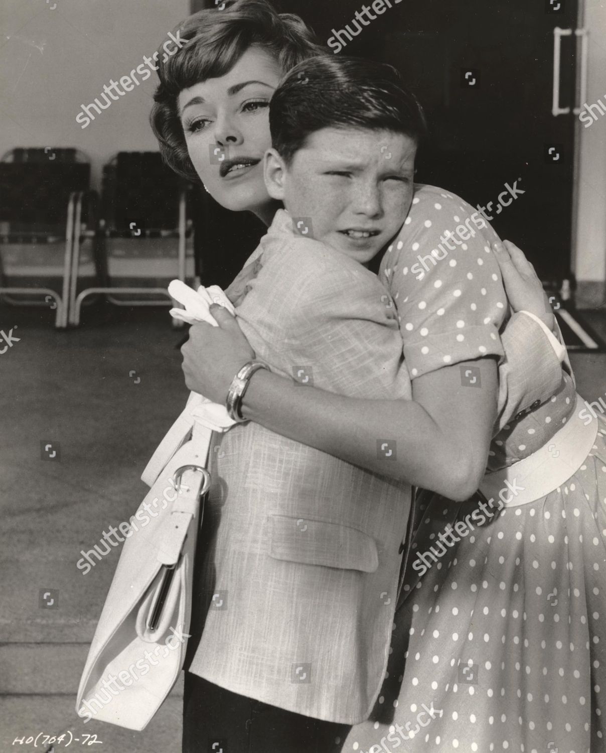 Eleanor Parker Eddie Hodges Editorial Stock Photo - Stock Image ...